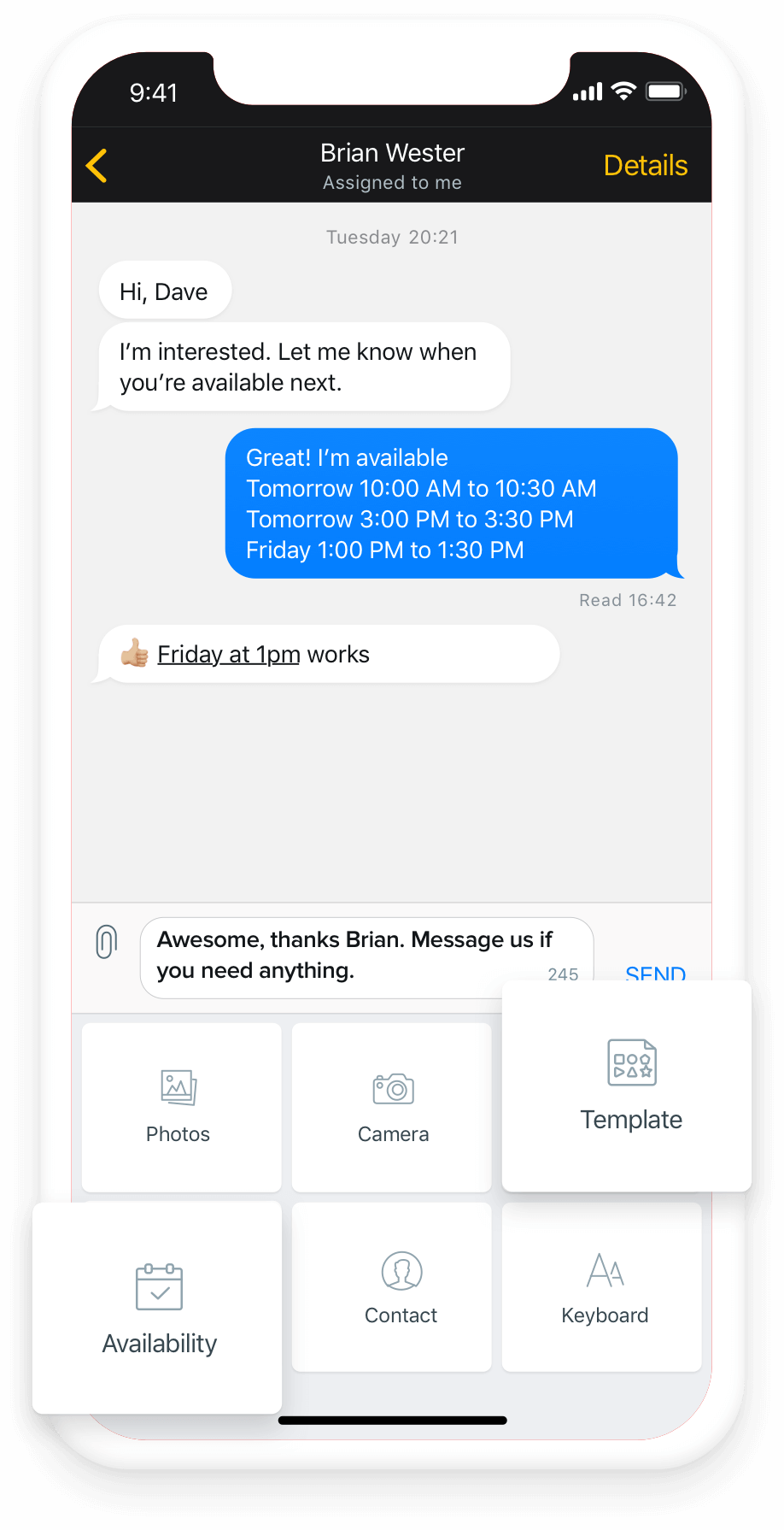 Business Text Messaging - Heymarket