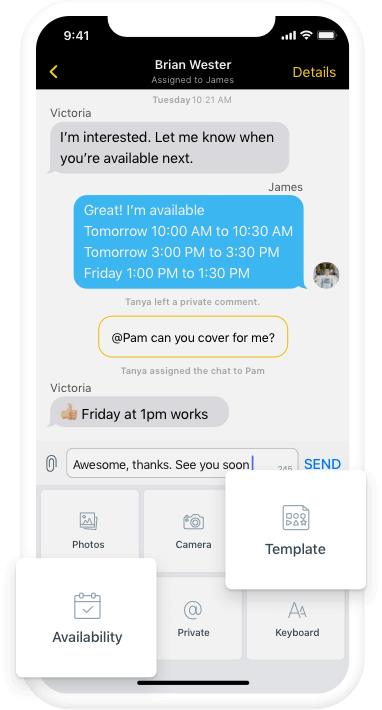 Business Text Messaging - SMS & Business Texting Services - Heymarket