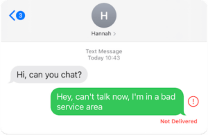 Why Would a Text Message Not Be Delivered? - Heymarket