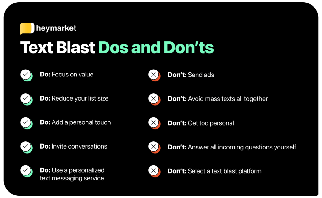 Text Blasts: What They Are, and How to Send Them