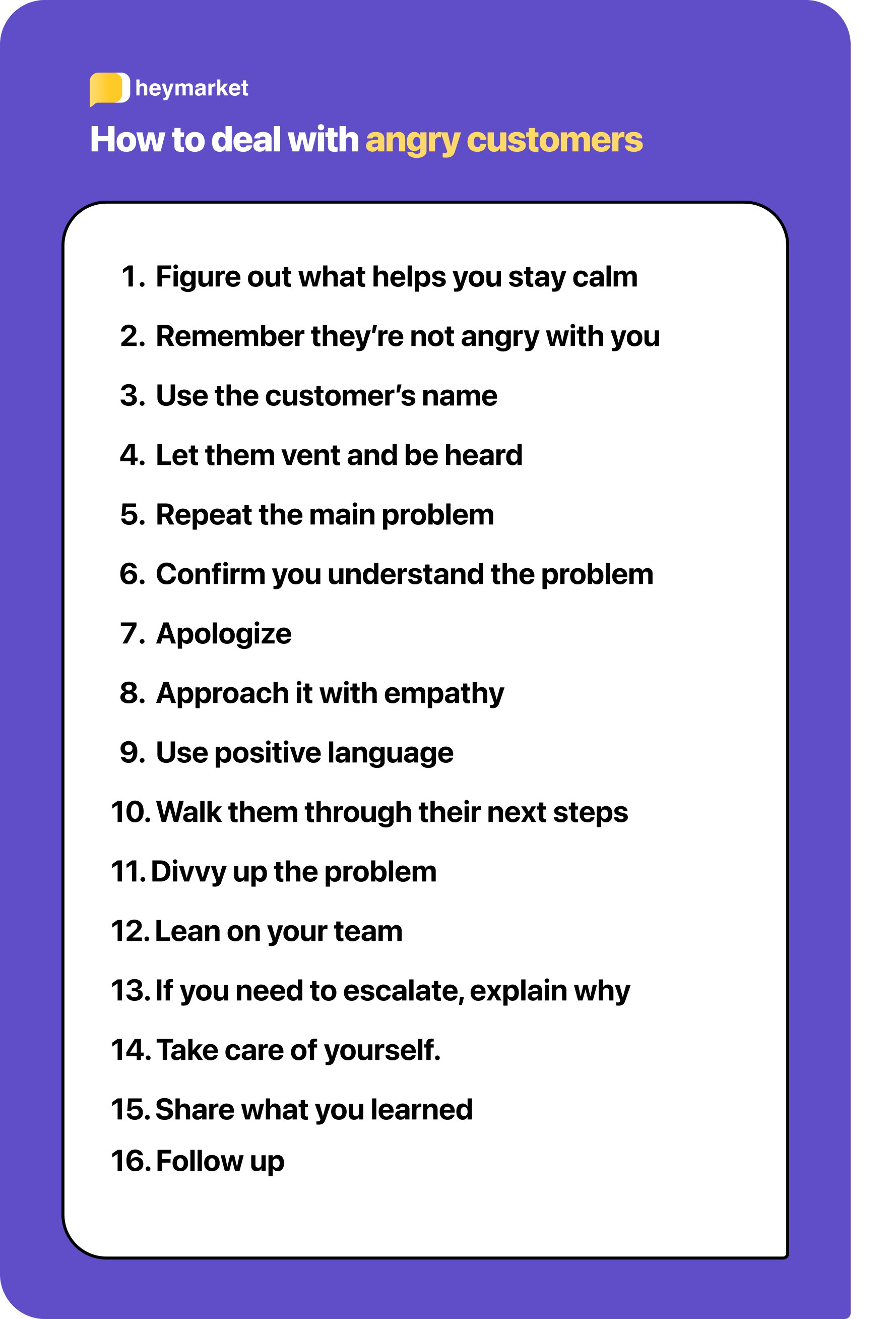 How to Deal with Angry Customers (and Keep Their Business)