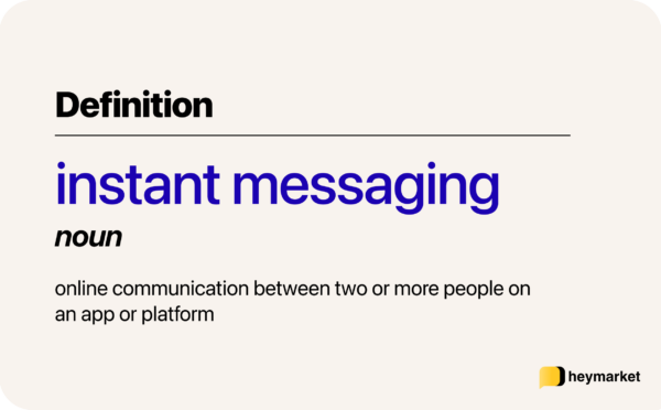 What Is Texting? Comparing Instant Messaging and Texting