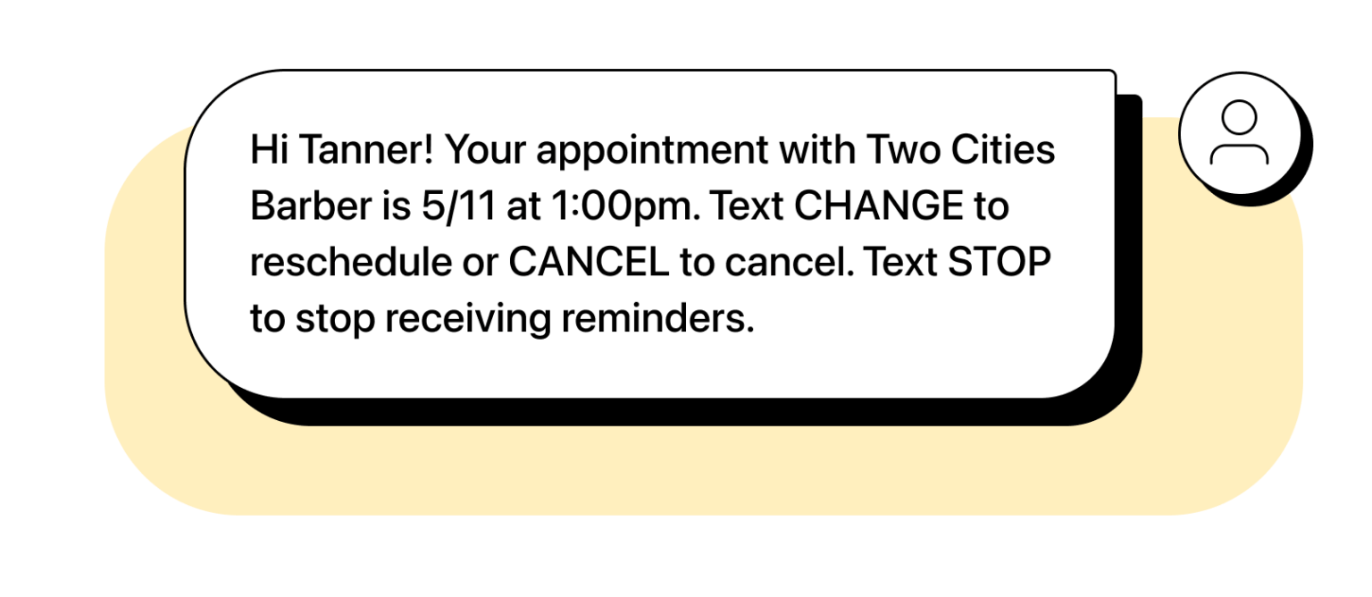 How to Send an Appointment Confirmation Text, Plus Examples