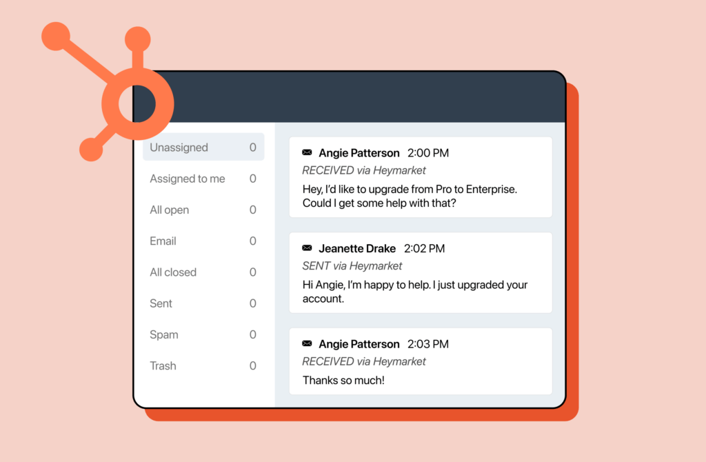 New: Connect HubSpot Conversations with Heymarket