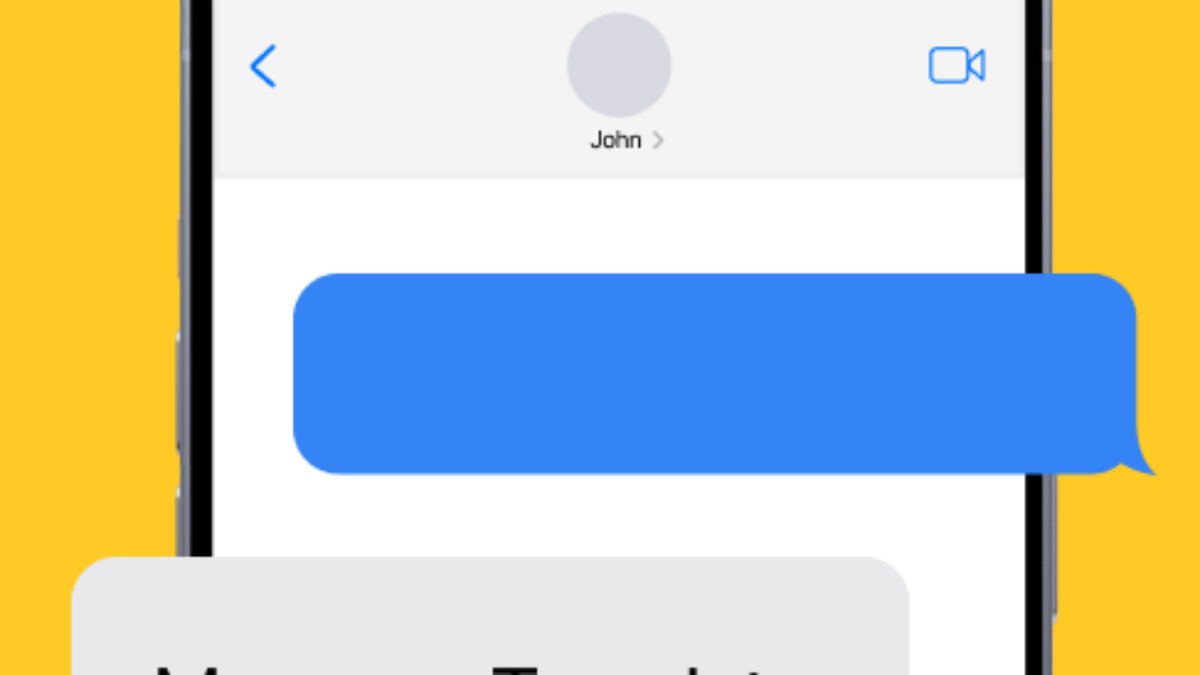 Text Message Template For Word