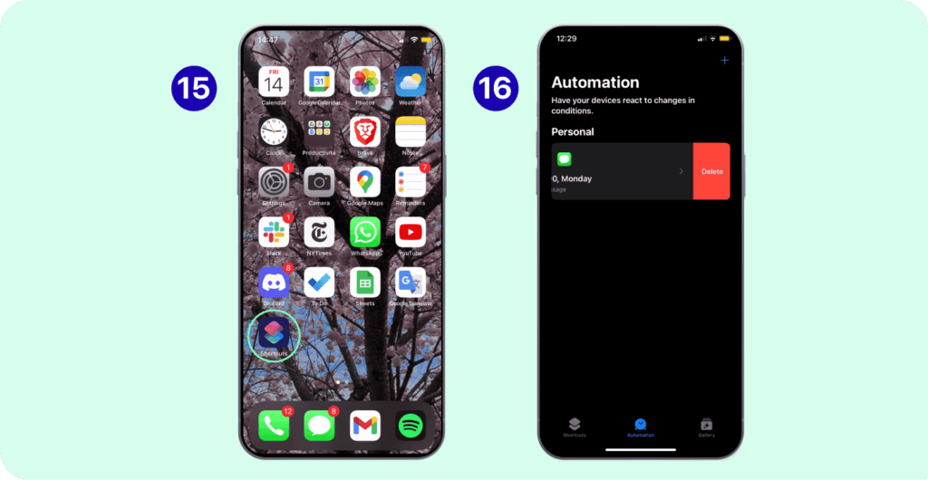 How you can schedule a text on iPhone natively with Shortcuts