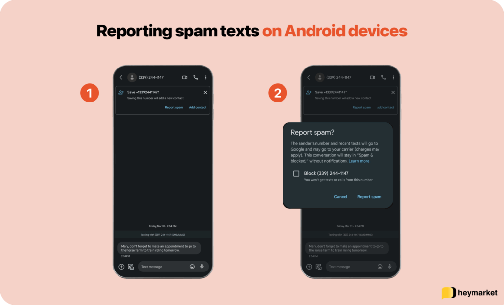 How to report spam texts on iPhone, Android, and more