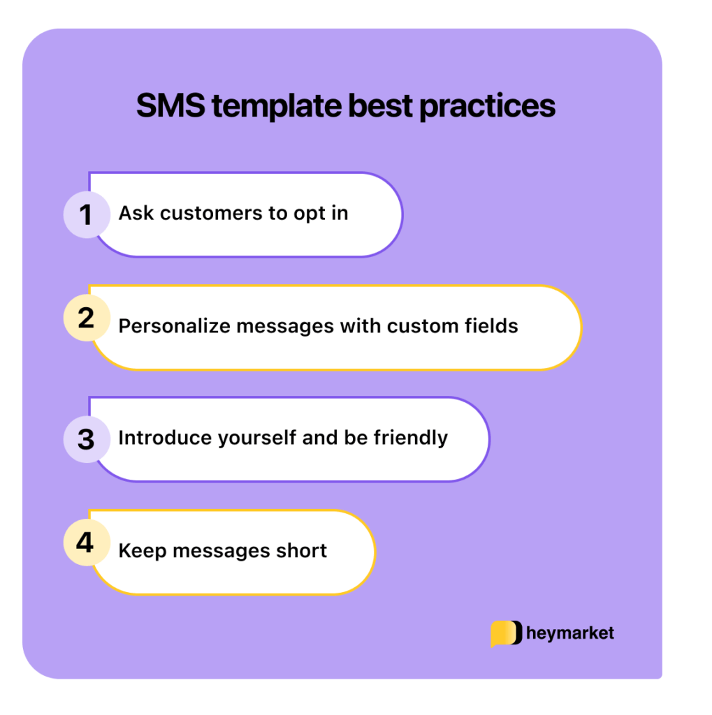 10 Must-Have SMS Templates for Customer Service - Heymarket
