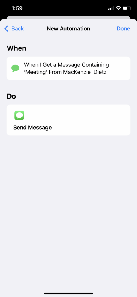 How to create and send automated text message workflows
