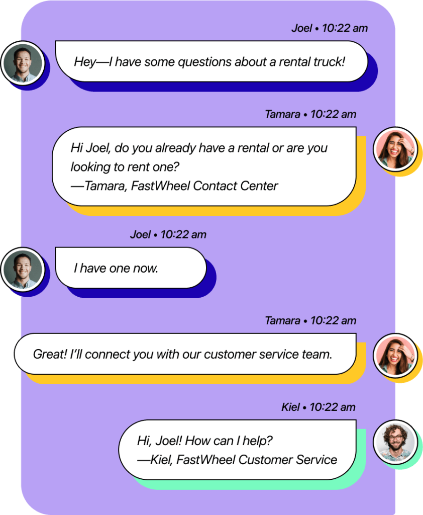 Free text messaging service trial for business