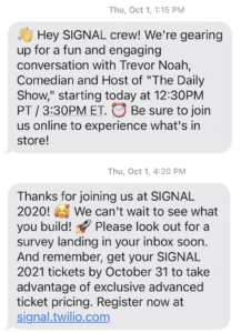 21 SMS marketing examples to kickstart your strategy