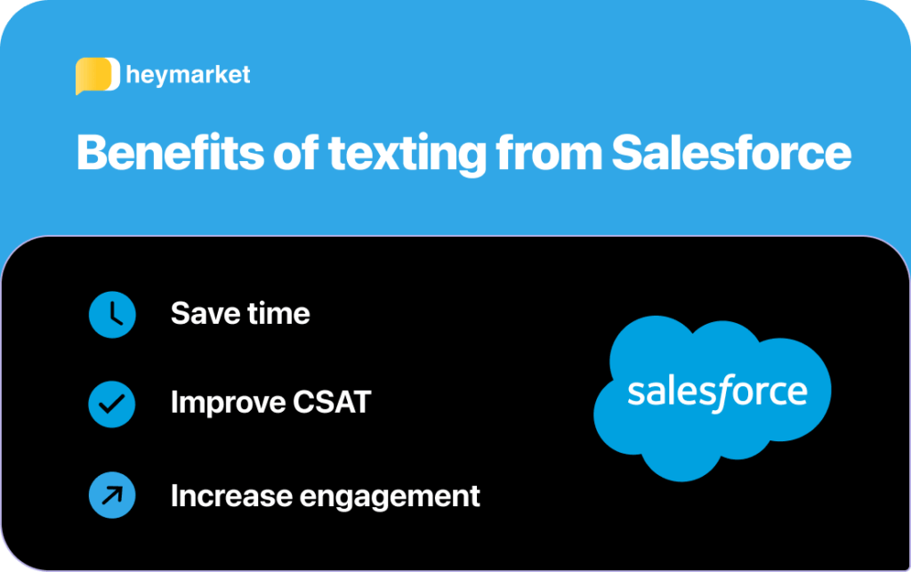 How to text from Salesforce: A quick start guide