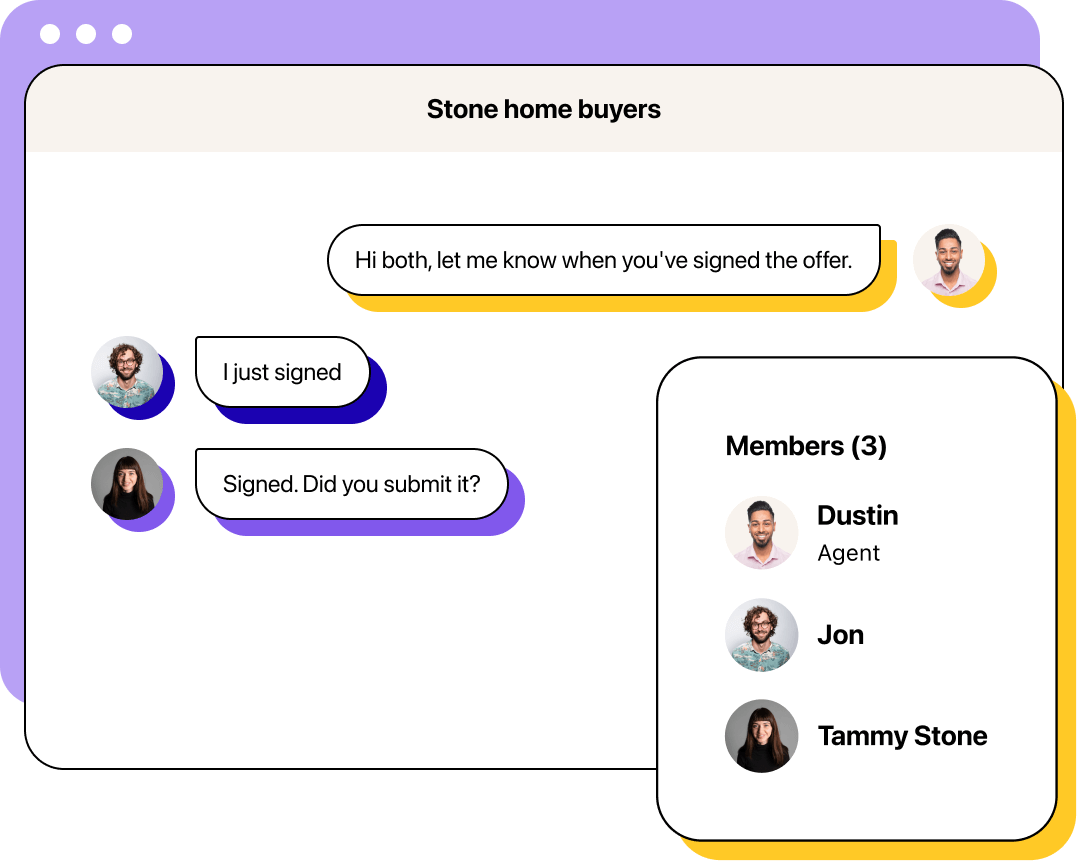 Work better together with group text messaging for business