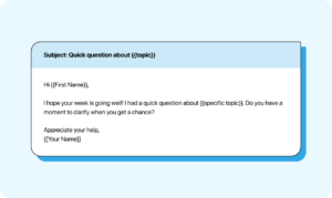 How to write a professional email (+ examples) | Heymarket