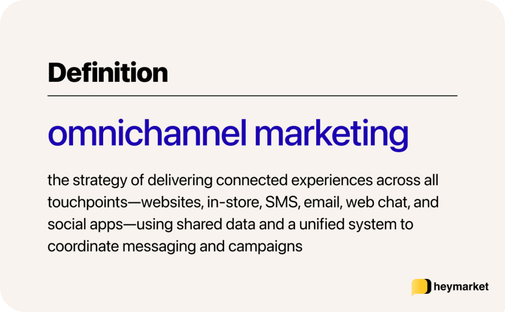 What is omnichannel marketing? A complete guide